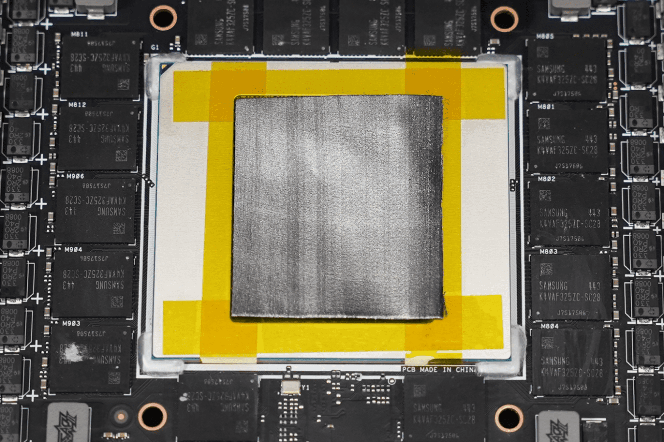 Op maat gemaakte thermal pad voor Nvidia RTX 5090 in grafeen bij ...