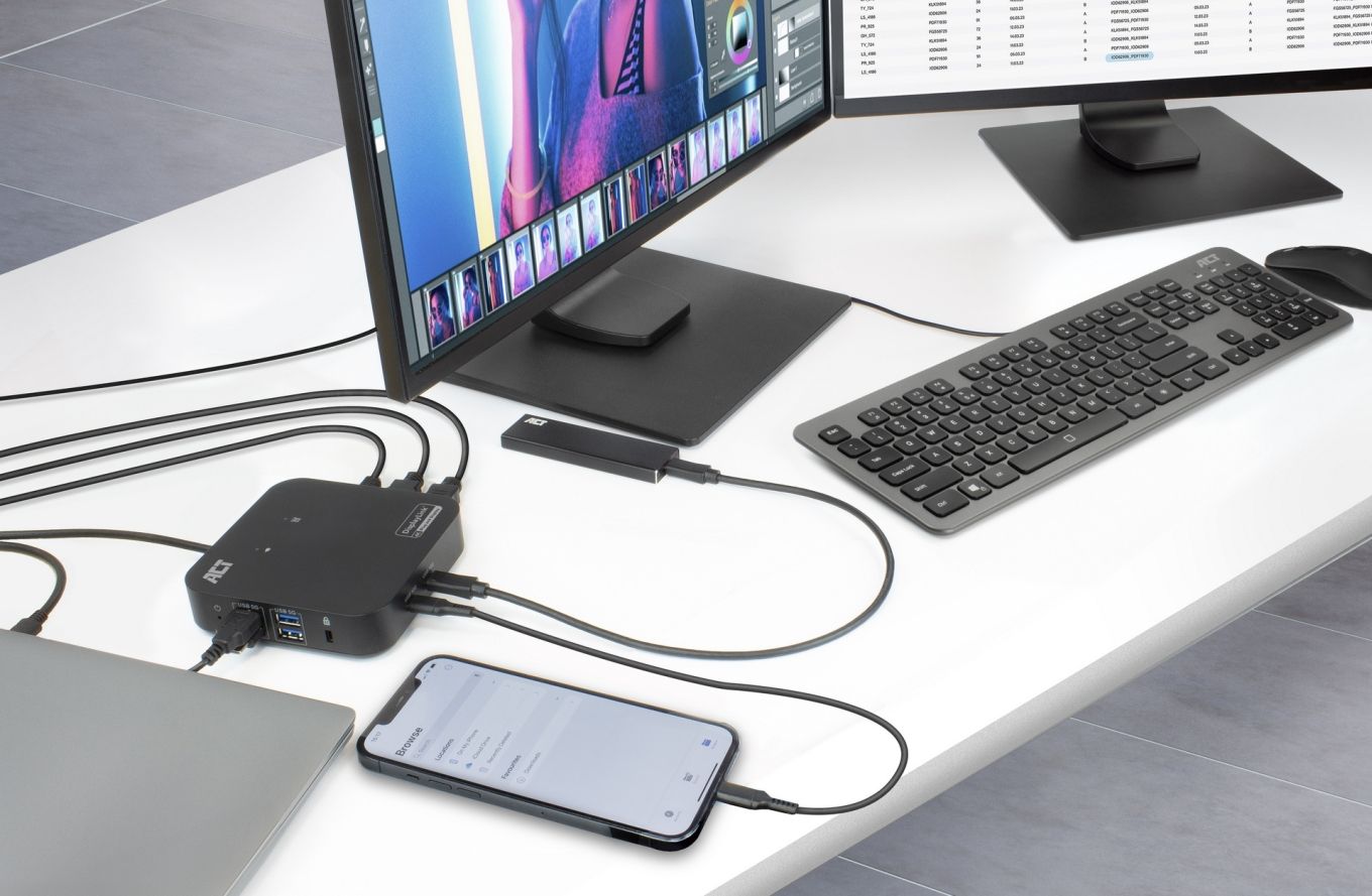 ACT AC7150 AC7160 dual 4k-dockingstations - TechnologyInsider